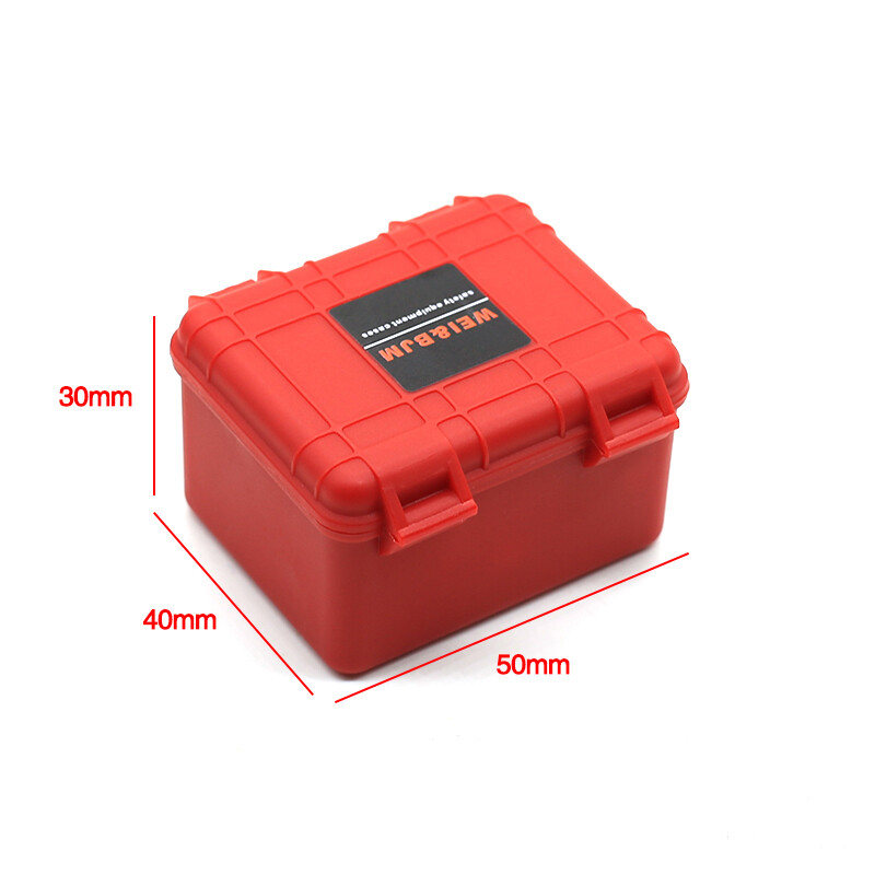 2X(3Pcs Plastic Rc Car Storage Box Decoration Tool for Trx4 Axial ...