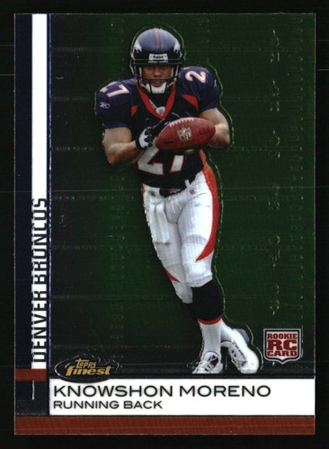 Knowshon Moreno 2009 Finest #90 FOOTBALL Card | eBay