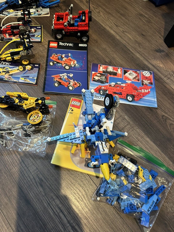 Vintage Lego technic LOT Of 12 Sets ( Read) | eBay