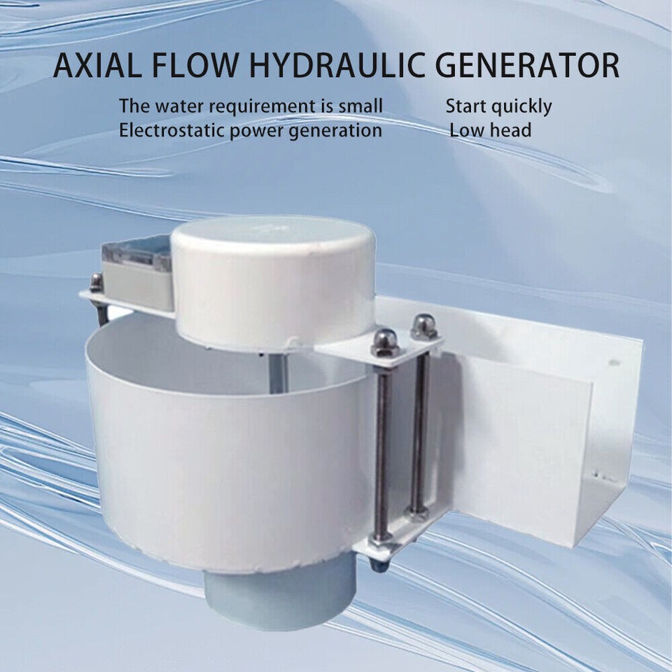 150W Micro Water Flow Turbine Hydroelectric Generator Axial Hydro ...