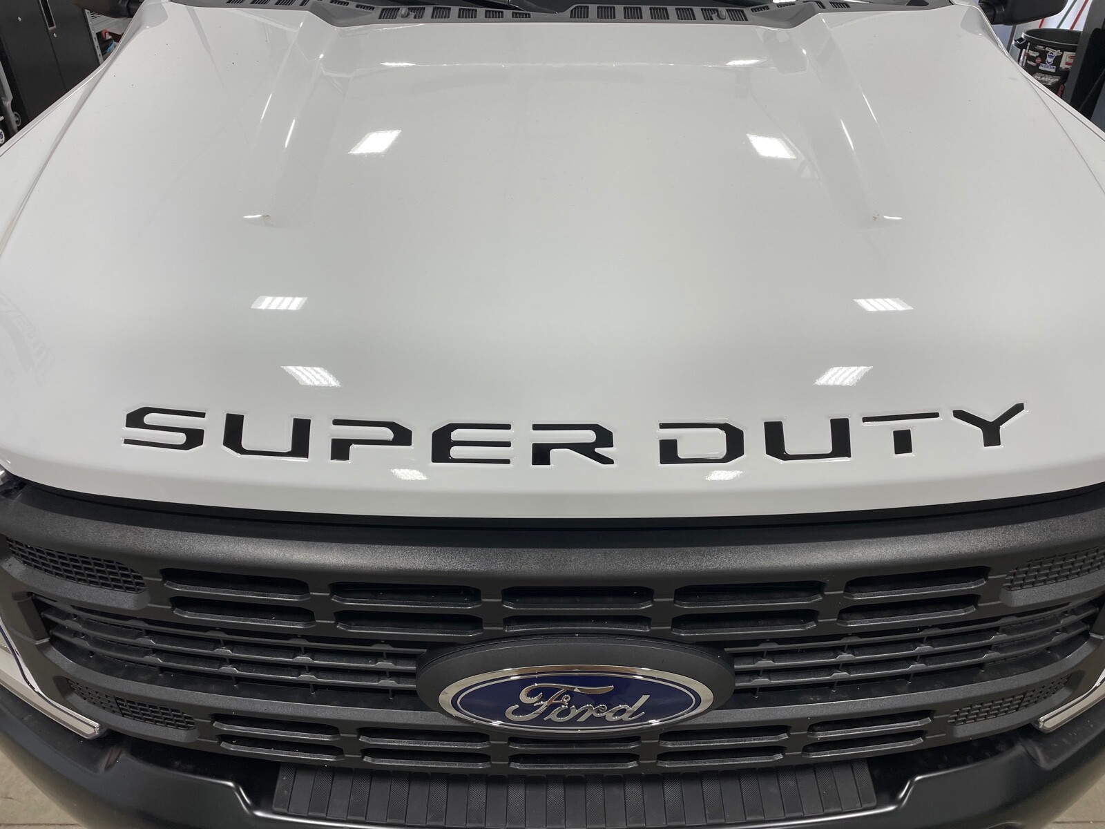 2023-2024 Ford Super Duty Hood And Tailgate Inlay Decal - COLOR OPTIONS ...