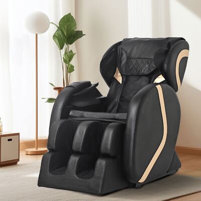 Full Body Shiatsu Massage Chair Recliner ZERO GRAVITY Back Roller Air ...