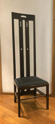 Sedia Ingram High Charles Rennie Mackintosh By Cassina Design Chair ...