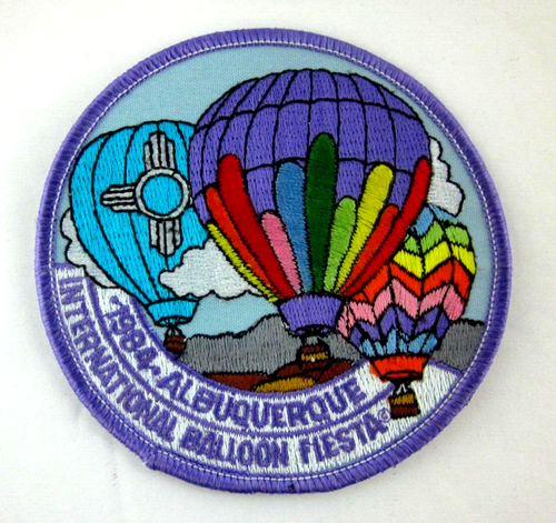 1984 Albuquerque International Balloon Fiesta Patch 4" | eBay