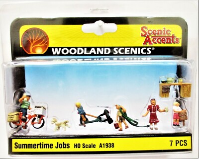 HO Scale Woodland Scenics A1938 Summertime Jobs Figures (7) pcs | eBay