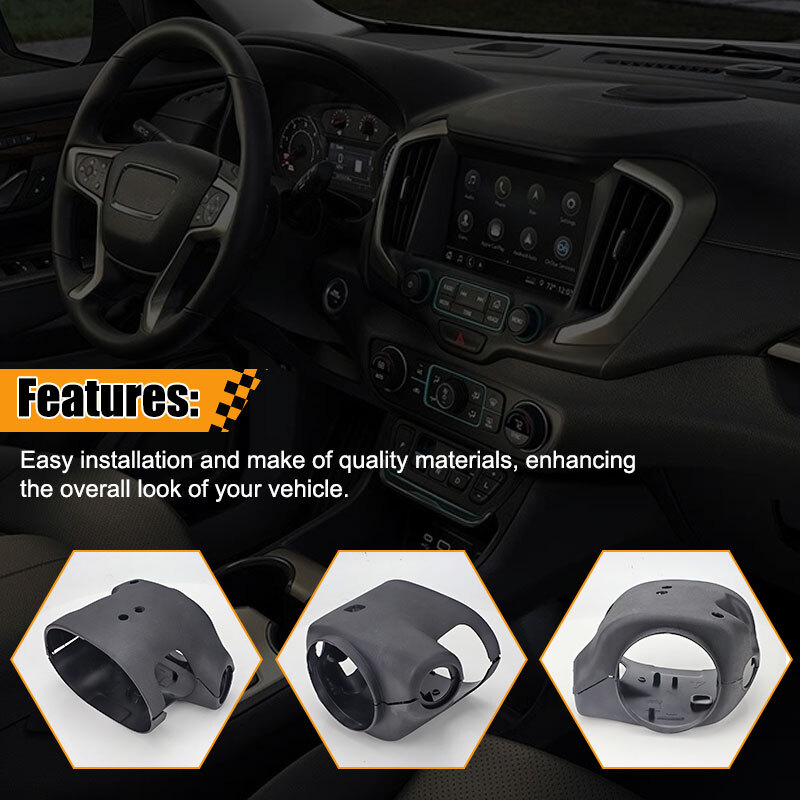 Steering Column Bezel Housing Trim Tilt Lower Upper For 99-02 Silverado ...