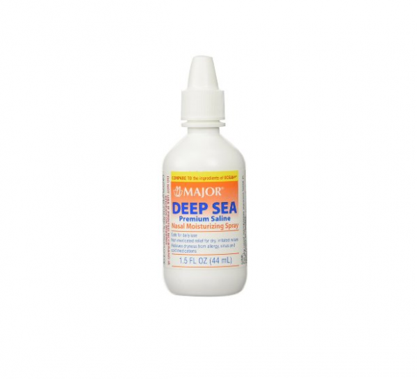 Major Deep Sea Premium Saline Nasal Moisturizing Spray 1.5 FL OZ (44 mL ...