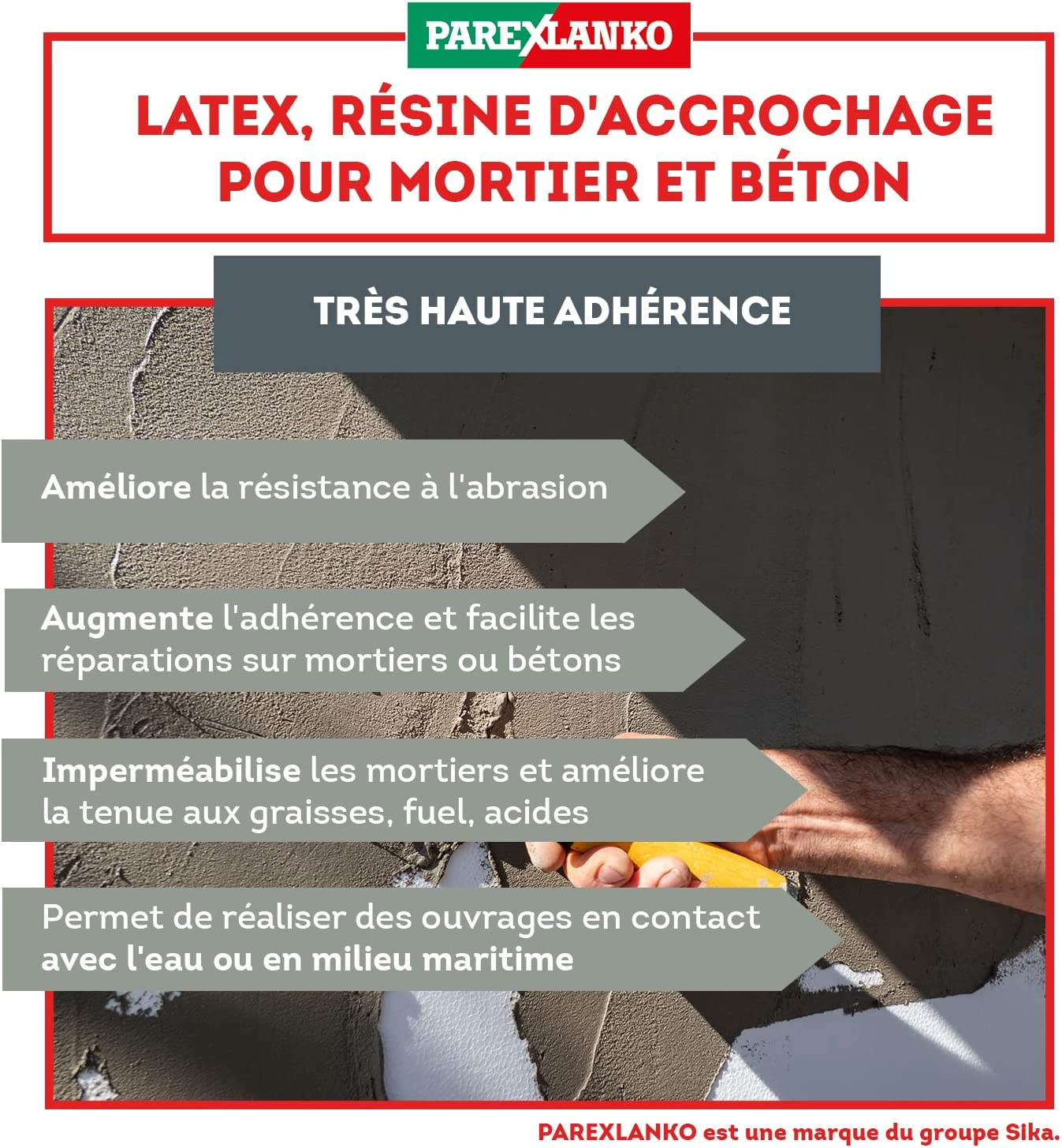 751 LANKO LATEX, Résine D'Accrochage Pour Mortiers Et Bétons - 2L | eBay