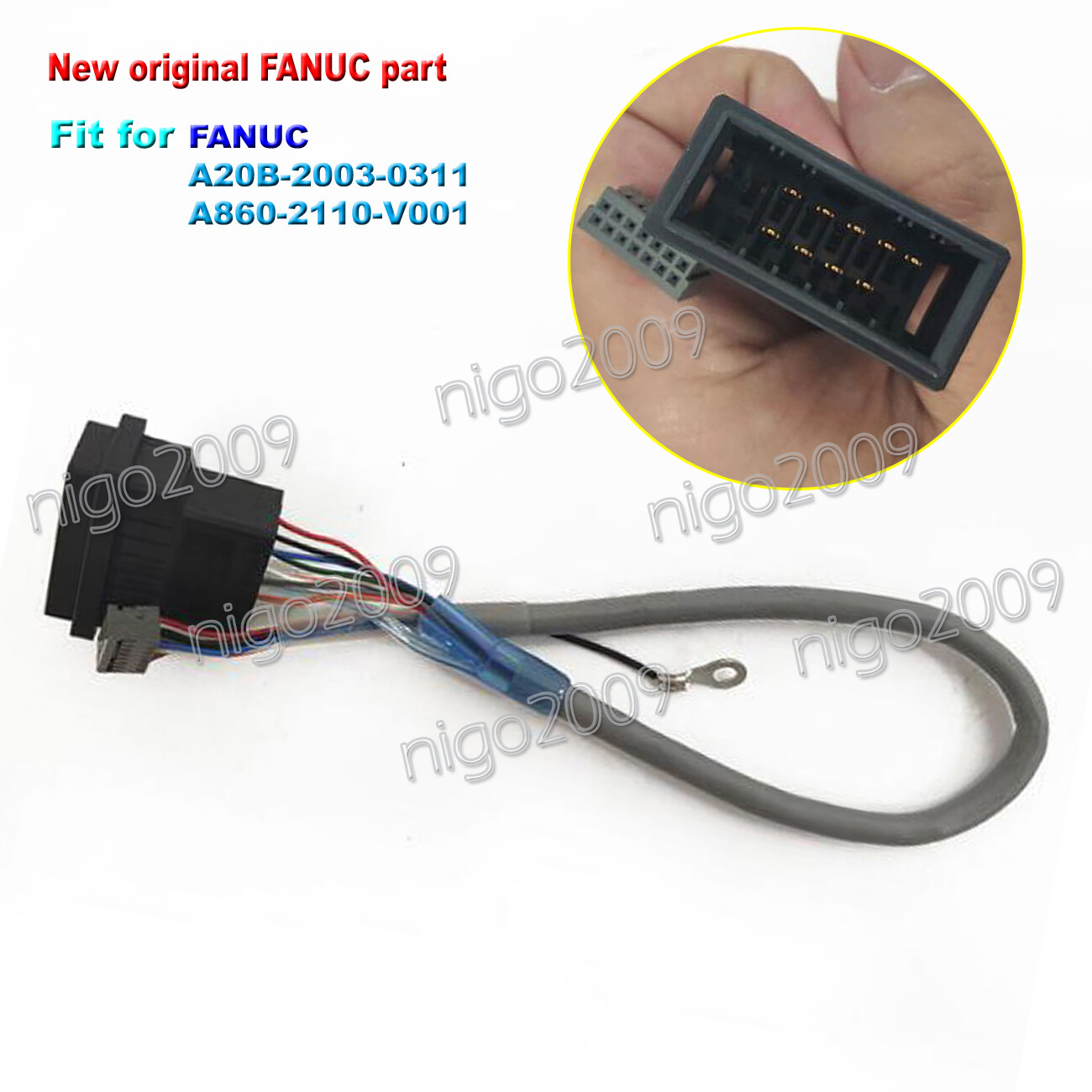 Original in New Cable for FANUC Spindle Encoder A20B-2003-0311 A860 ...