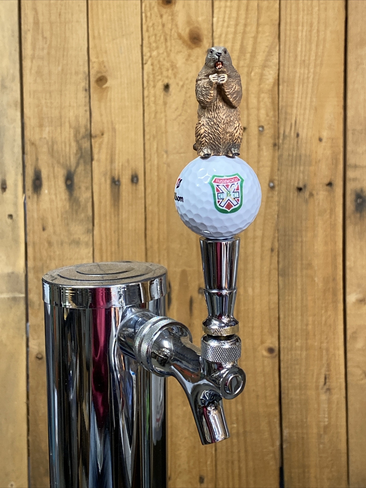 Caddyshack Golf Beer Tap Handle Bushwood Country Club Ball Gopher 4 ...