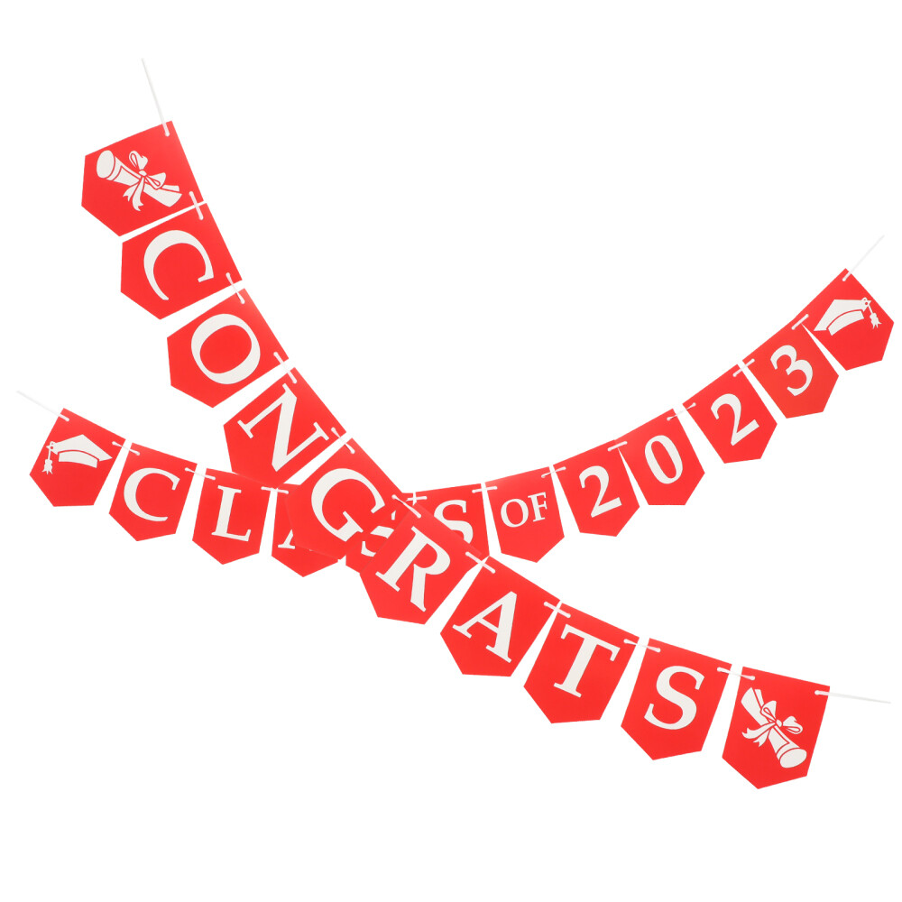 Congratulation Grad Garlands 2023 Graduation Latte Art The Banner ...