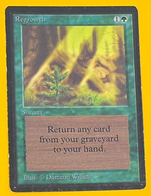 MTG REGROWTH Beta (OldManMTG 004-947) | eBay