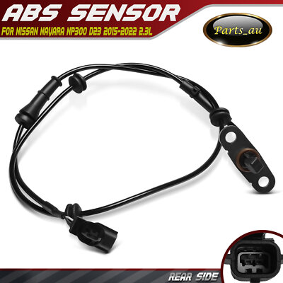 Rear LH / RH ABS Wheel Speed Sensor for Nissan Navara NP300 D23 2015 ...