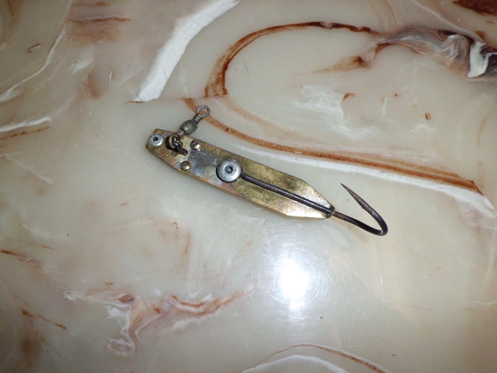 Vintage South Bend Oreno Trix 596 Spoon 3-1/4" Lure made in USA | eBay