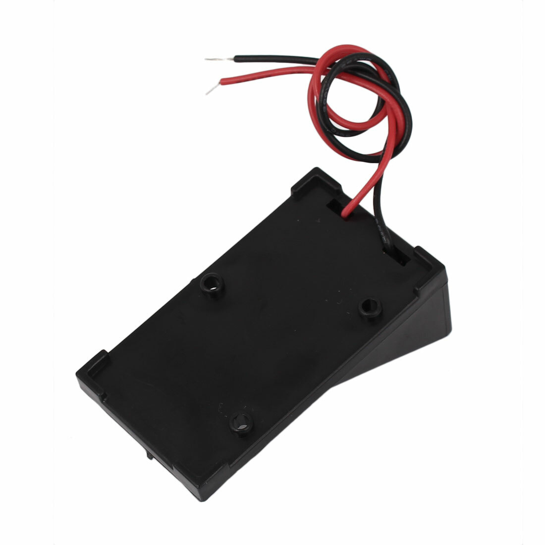 10PCS 9 Volt Battery Holder Screw Mounted Storage Case Box Wire ...