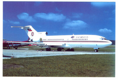 TATARSTAN Russian Airlines Boeing B-727-193 Postcard | eBay