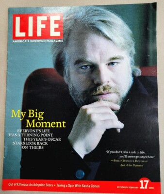 LIFE -AMERICA'S WEEKEND MAGAZINE # 17 "MY BIG MOMENT" FEB. 2006 - PHIL ...
