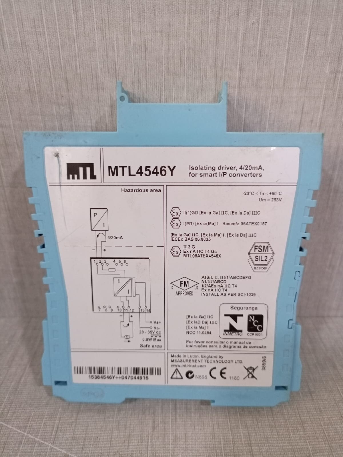 MTL4546Y Isolating Driver MTL | eBay