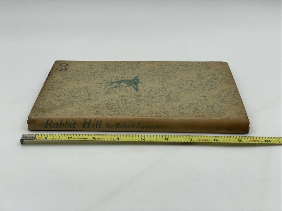 Rabbit Hill Book by Robert Lawson Vintage 1944 First Edition Children's ...
