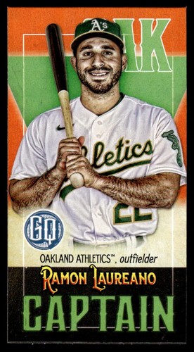 RAMON LAUREANO 2021 Topps Gypsy Queen Captain Mini Card Insert #CM-RL ...
