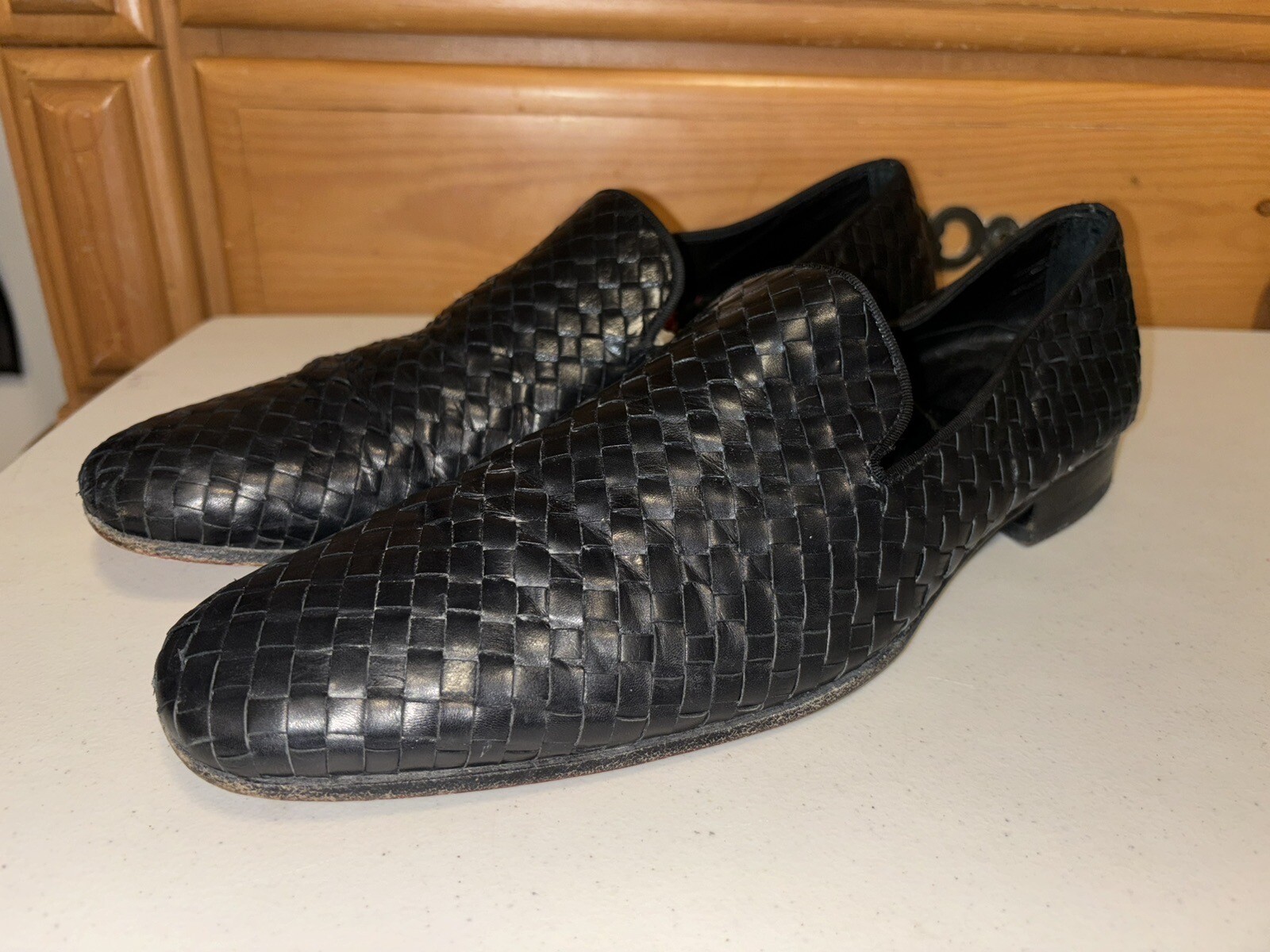 Mezlan Genuine Loafer Custom Shoes Made In Spain Size 12M | eBay