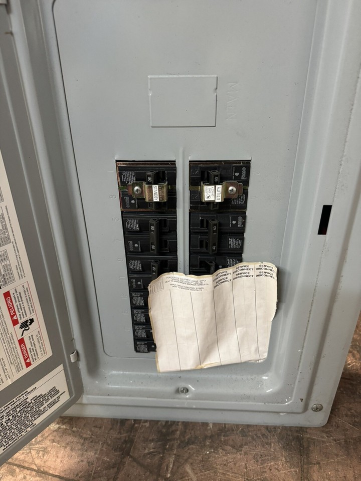 60 Amp Manual Transfer Switch Loaded | eBay