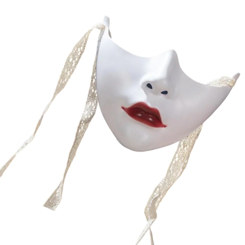 Mechanical Half Face Mask Masquerade Mask for Womens Men Aesthetics ...