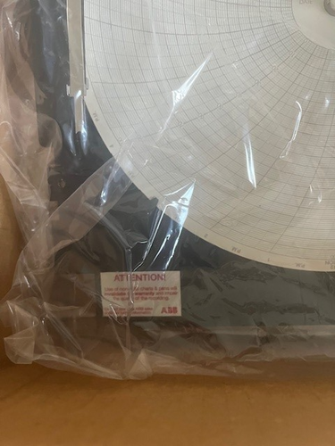 ABB 1900 Circular Chart Recorder Commander Chart Plate 2 Pens NEW | eBay