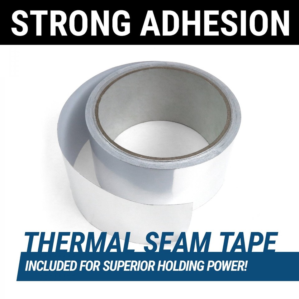 Heat & Sound Barrier 1992+ Ford Van Gas Tank Pro+ Kit Tape & Roller | eBay