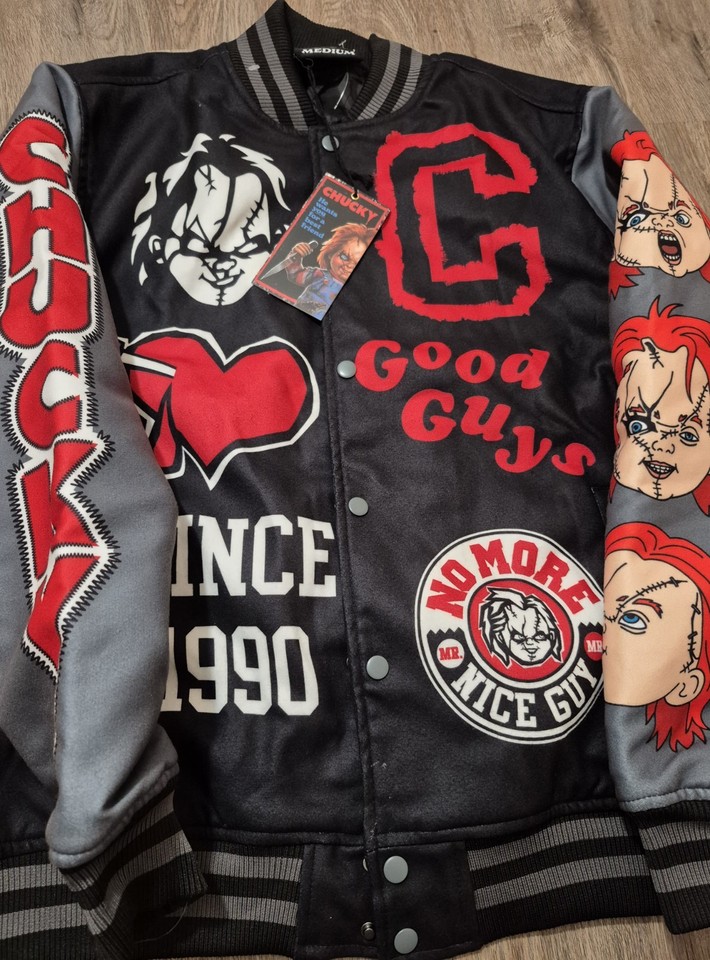 Chucky Good Guys x Reason Men's Varsity Jacket Size Large Rare | eBay