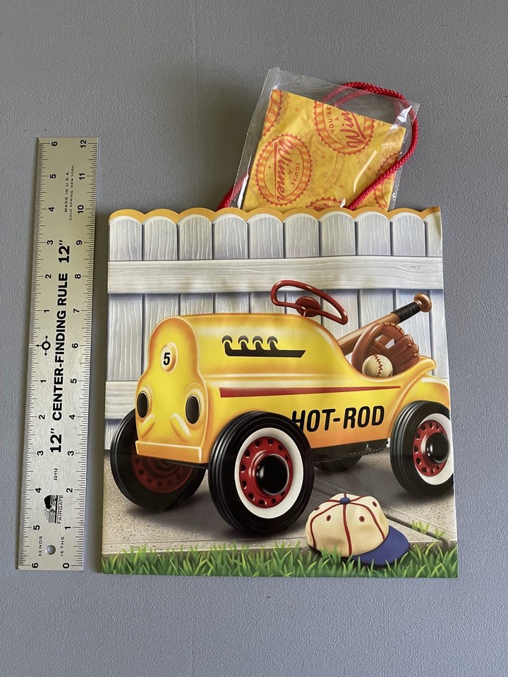 Hallmark Kiddie Car Classics Hot Rod Gift Bag Ensemble | eBay