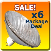 6x Stage DJ 300 PAR 56 MFL Light Bulb 300W PAR56 Lamp | eBay
