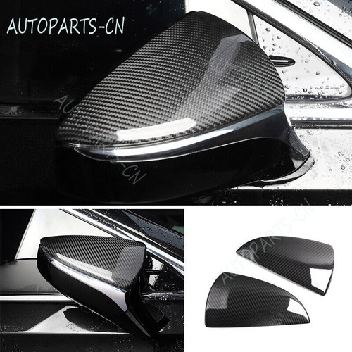 Dry Carbon Fiber Rear View Side Mirror Cover Trim 2pcs For Lexus LS500 ...