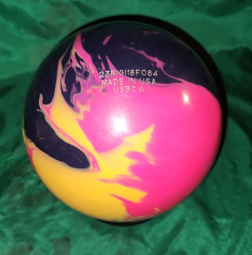 Roto Grip Magic Gem Bowling Ball 15 lbs Preowned Span 4 11/16 " 9 Games ...