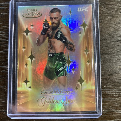 2024 Topps Gold Label UFC CONOR McGREGOR Golden Stars #GS-3 | eBay