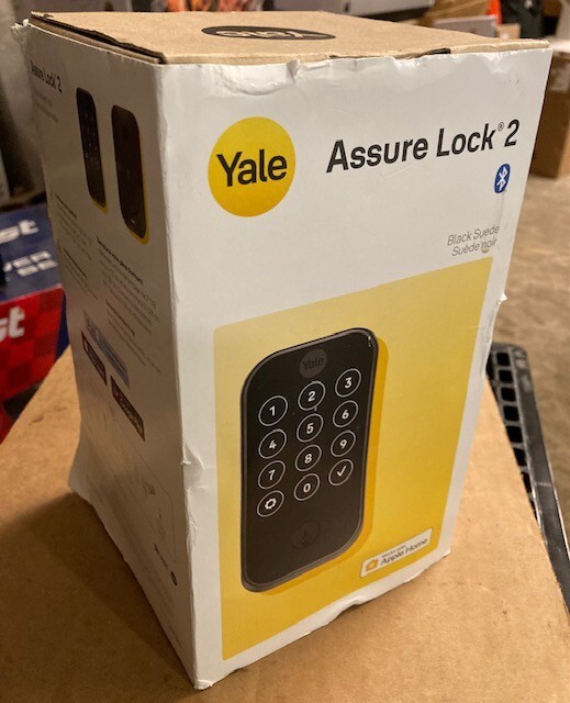 Yale Assure Lock 2 Touchscreen Lock YRD420-BLE-BSP Black New Damaged ...