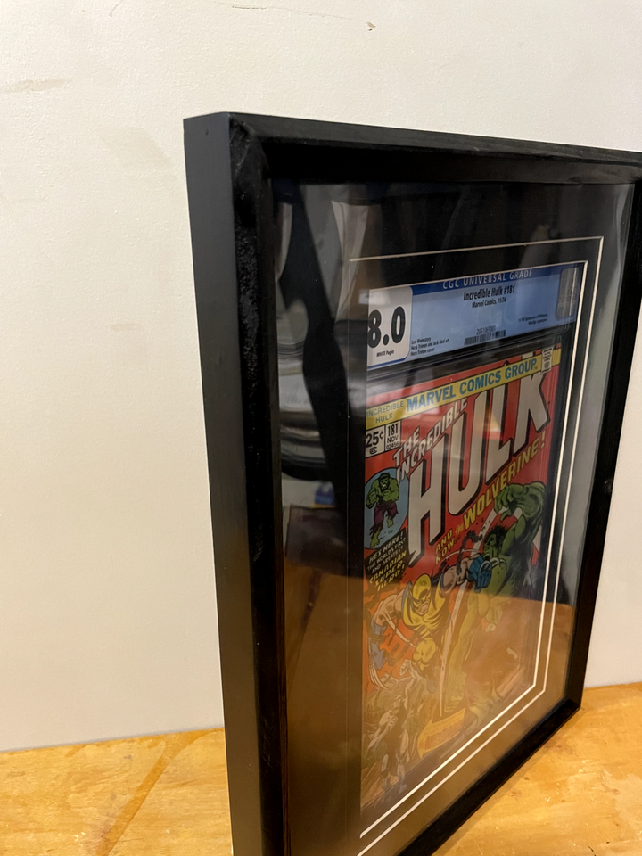 CGC Graded Comic Book Display Case - Picture Frame + UV protection ...