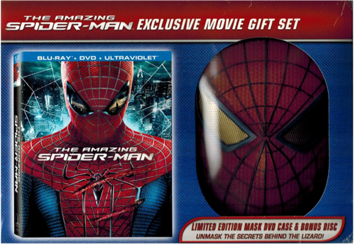 The Amazing Spider-Man Blu Ray DVD UV Digital Copy Exclusive Gift Set ...