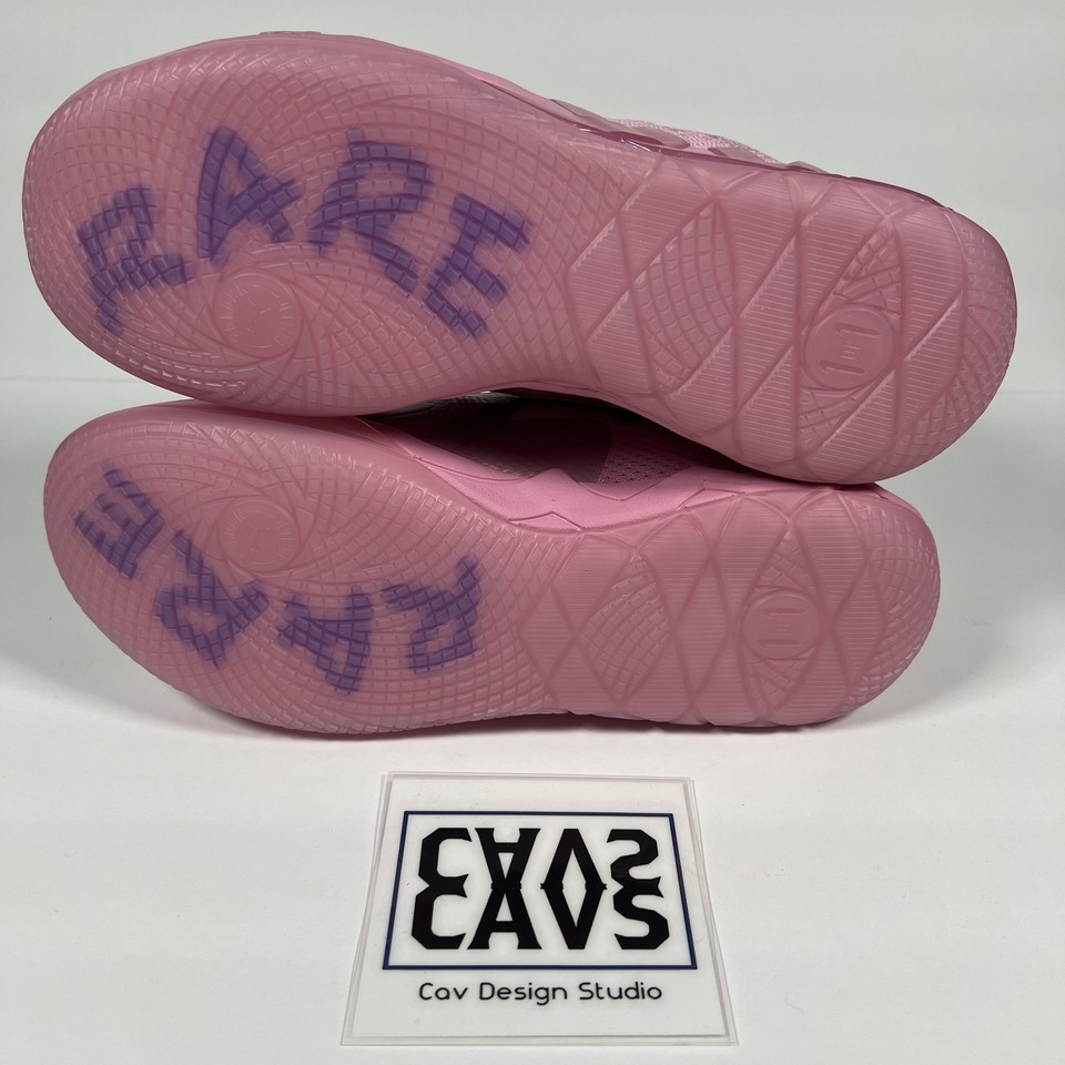 Men's Size 11.5 - Puma x Lamelo MB.01 Iridescent Lilac Aqua Pink 309755 ...