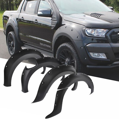 Wide Wheel Arch Body Kit Accessories for Ford Ranger 2015-2018 Limited ...