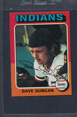 1975 Topps #238 Dave Duncan Indians NM *6937 | eBay