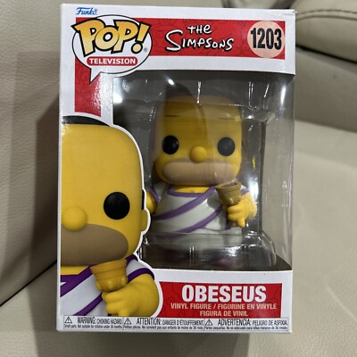 Funko Pop! Animation - The Simpsons - Obeseus Homer #1203 Vinyl Figure ...