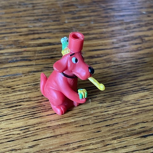 Clifford Big Red Dog mini figure birthday hat cake topper toy Small ...