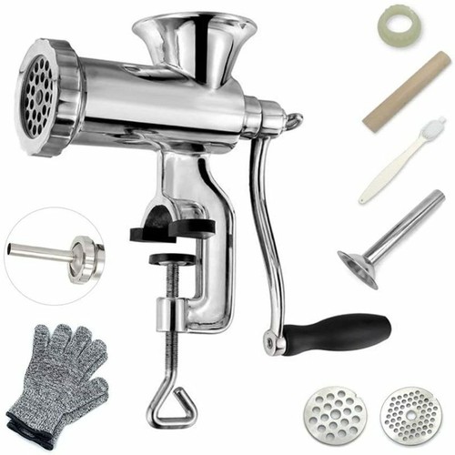 Manual Meat Grinder Sausage Noodle Mincer Pasta Home Kitchen Cooking ...