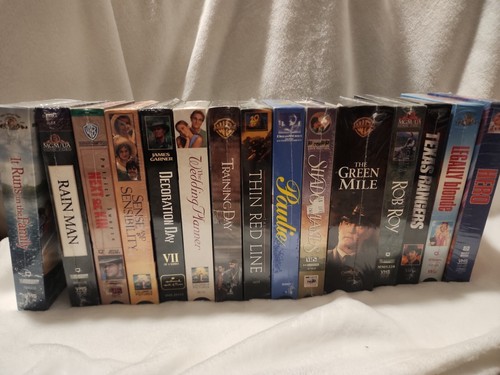 15 BRAND NEW Vhs Tapes Lot | eBay