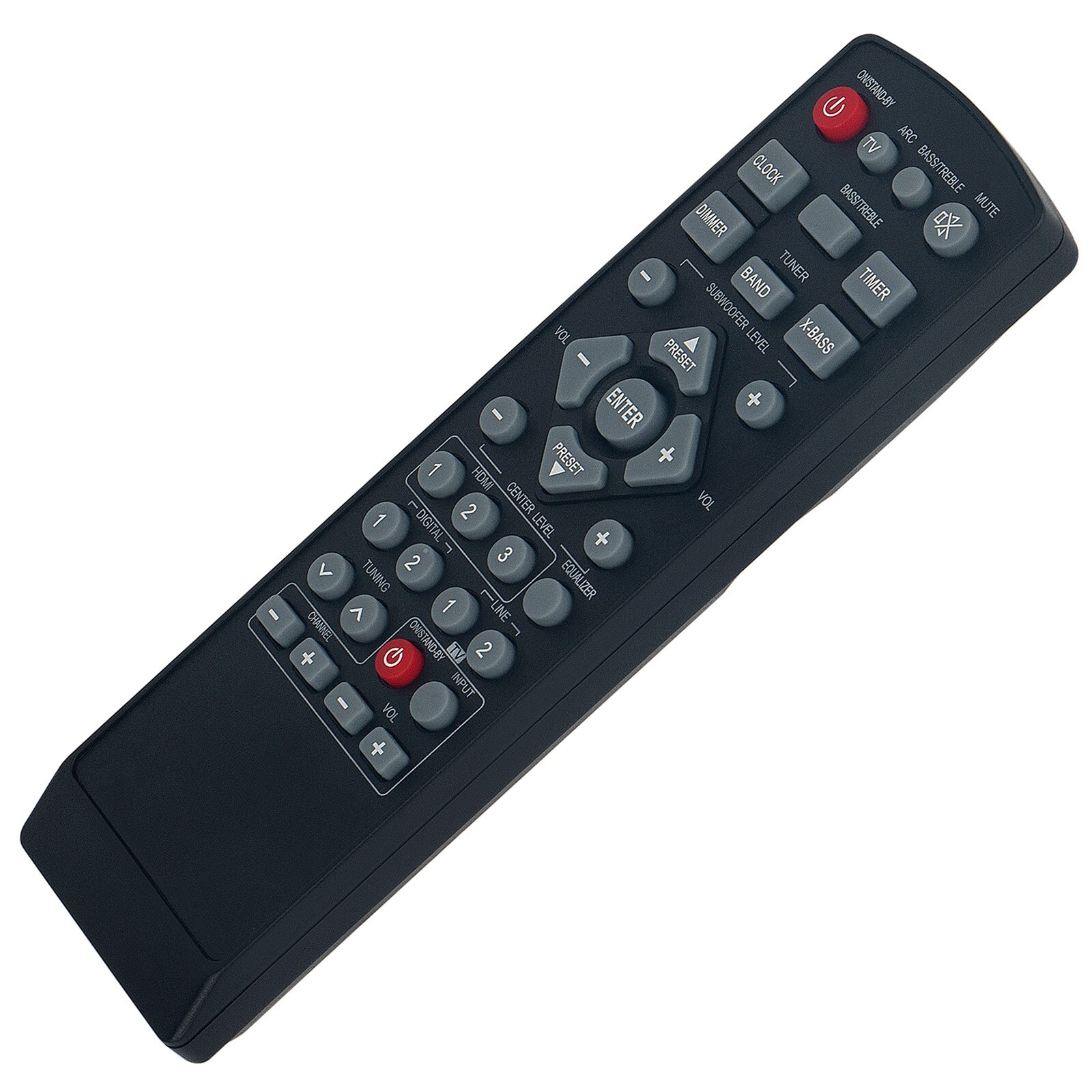 RRMCGA248AWSA Replace Remote Control for Sharp Soundbar RRMCGA248A HT ...