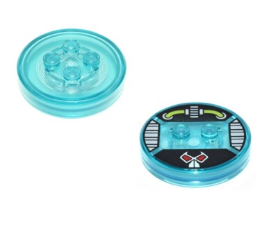 LEGO Dimensions DC Comics Super Heroes 71240 Toy Tag Base 2 pieces NEW ...