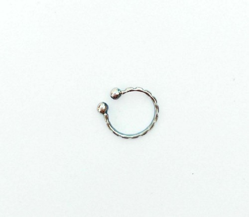 Indian Nath Traditional Non Nose Piercing Beautiful Nose Ring Unisex ...