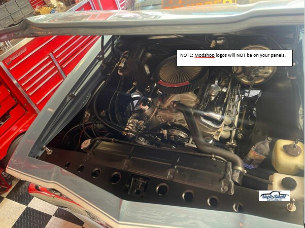 1968-1969 Chevrolet Chevelle Radiator Support Filler Panel Smooth w ...