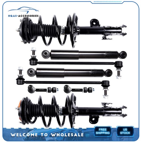For Toyota Rav4 Shocks Assembly & Shocks Sway Bars All Front & Rear 2 ...